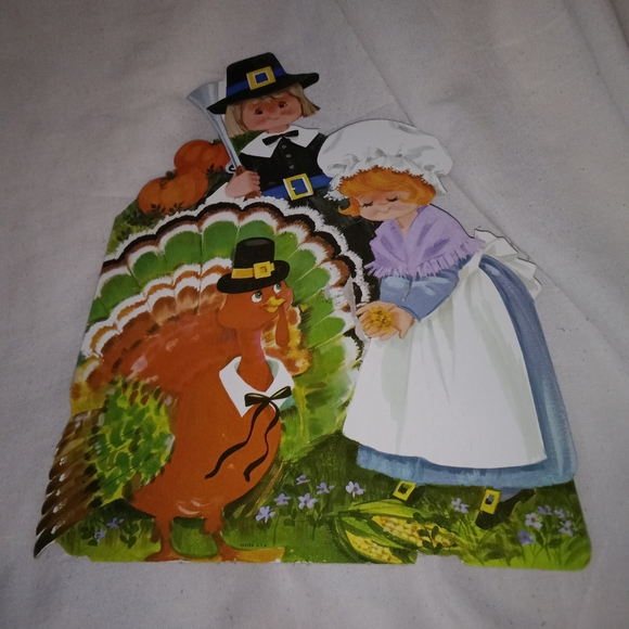 Eureka | Holiday | Vintage Thanksgiving Pilgram Turkey Musket Wall ...